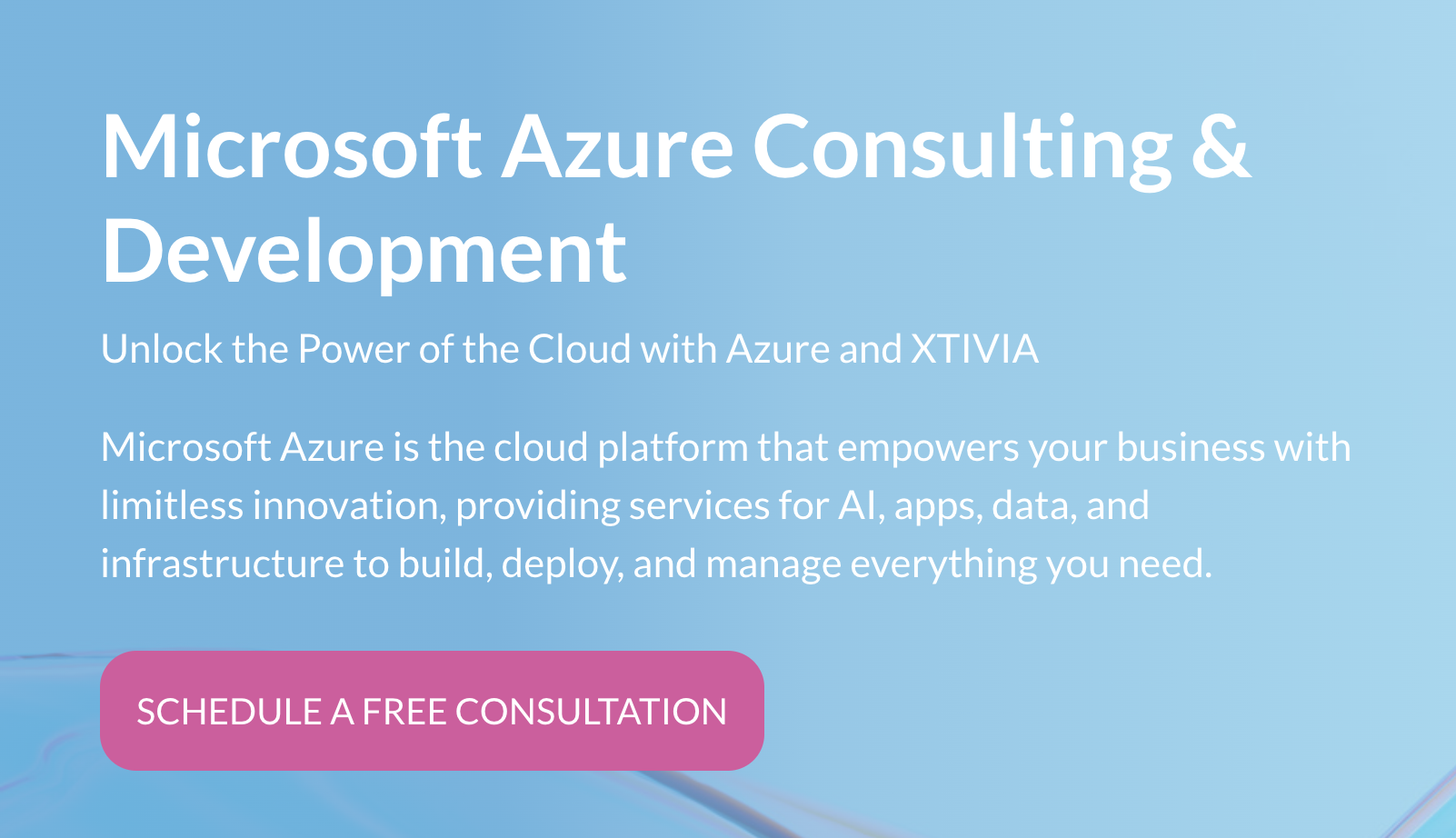 Microsoft Azure Consulting and Development
